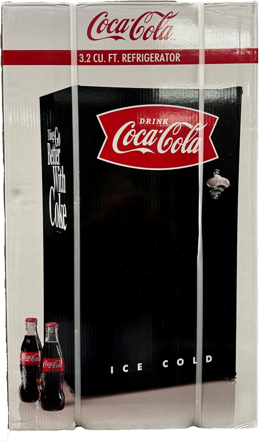 Coca Cola Mini Fridge – 3.2 Cu.Ft Igloo Refrigerator - Just Fridge